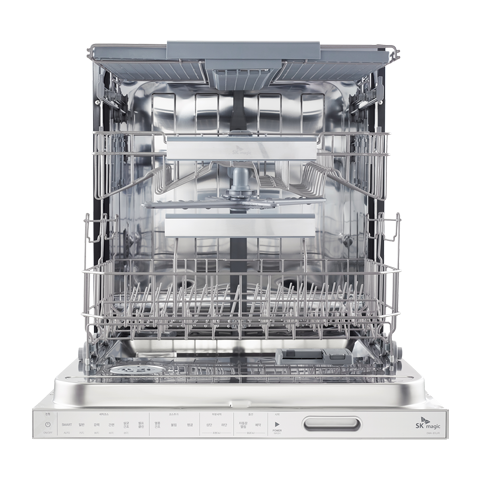 [렌탈] 전용세제 무상증정 SK매직 터치온 플러스 대용량 식기세척기(12인용) DWA-81R6B/3단 적재 파워워시 UV살균/중형 가정용 사무실 업소용/의무 5년/무상설치 ...